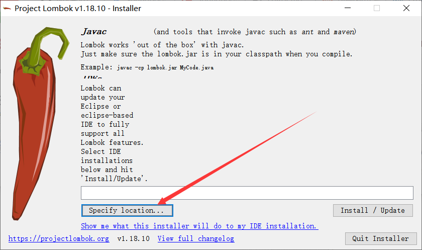 STS4（Spring Tool Suite4）安装Lombok插件总结（安装步骤及错误解决方法）_sts4 lombok-CSDN博客