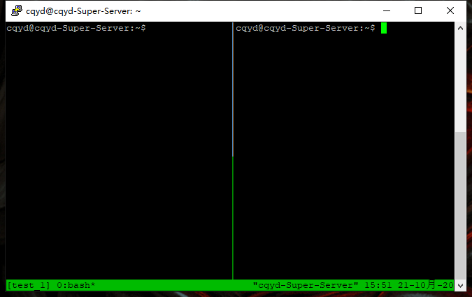 TMUX简单的安装与使用（原来如此简单）_tmux新窗口只有ubuntu-CSDN博客