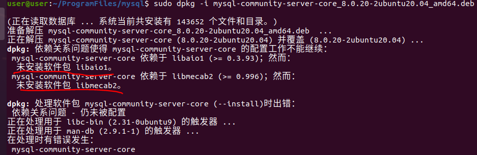 Ubuntu 20.04.1及Ubuntu 16.04在线安装和离线安装MySQL8.0.20 及 配置Ubuntu版navicat_ubuntu 离线安装mysql8.0-CSDN博客