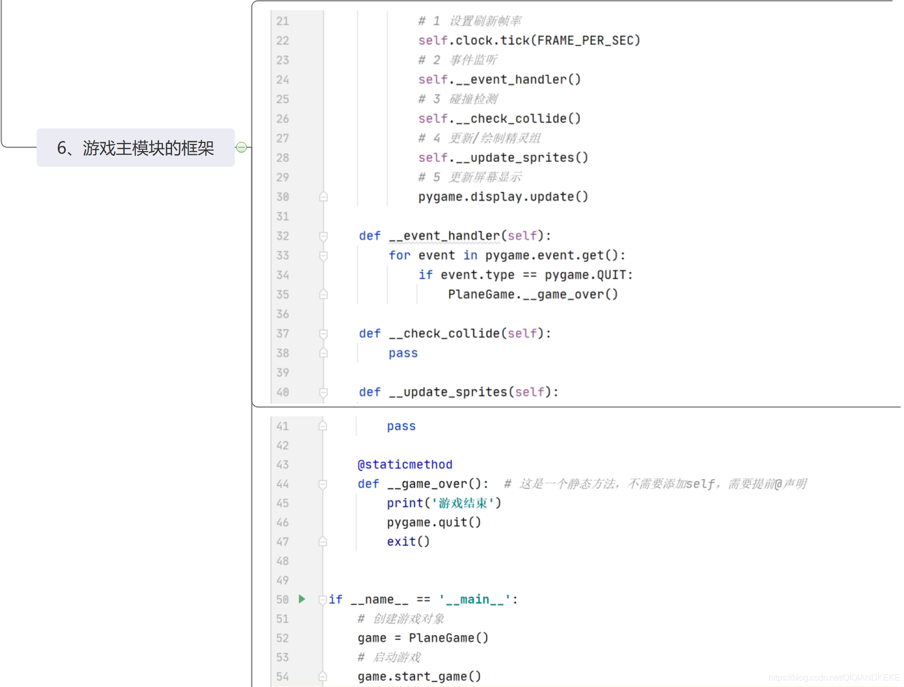 Python项目——飞机大战——8、框架搭建 飞机大战python开发环境搭建 Csdn博客