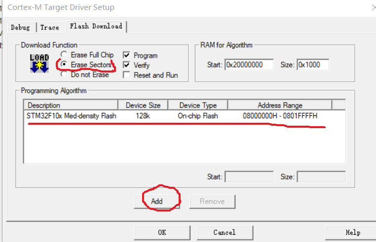 STM32烧录 Error:Flash Download Failed-“Cortex-M3“ 解决方案—ST-Link调试_flashtarget and try it again ...