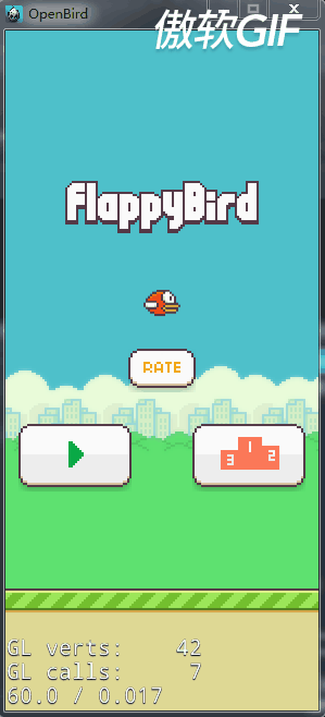 Cocos2dx3.x实现FlappyBird（主界面）_cocos2dx flybird-CSDN博客
