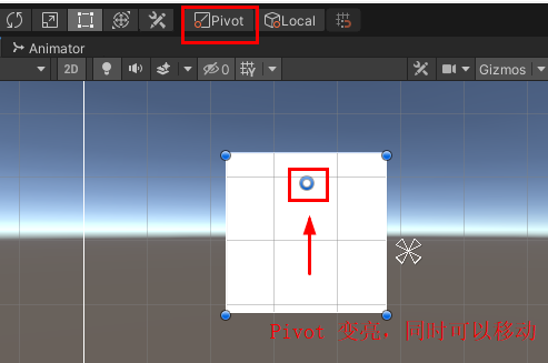Unity UGUI 常见问题 之 为什么 UI 的 Pivot (颜色暗淡)位置移动/修改不了了_unity ui不能调整位置-CSDN博客