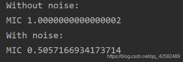 Mic 最大信息系数 Csdn博客