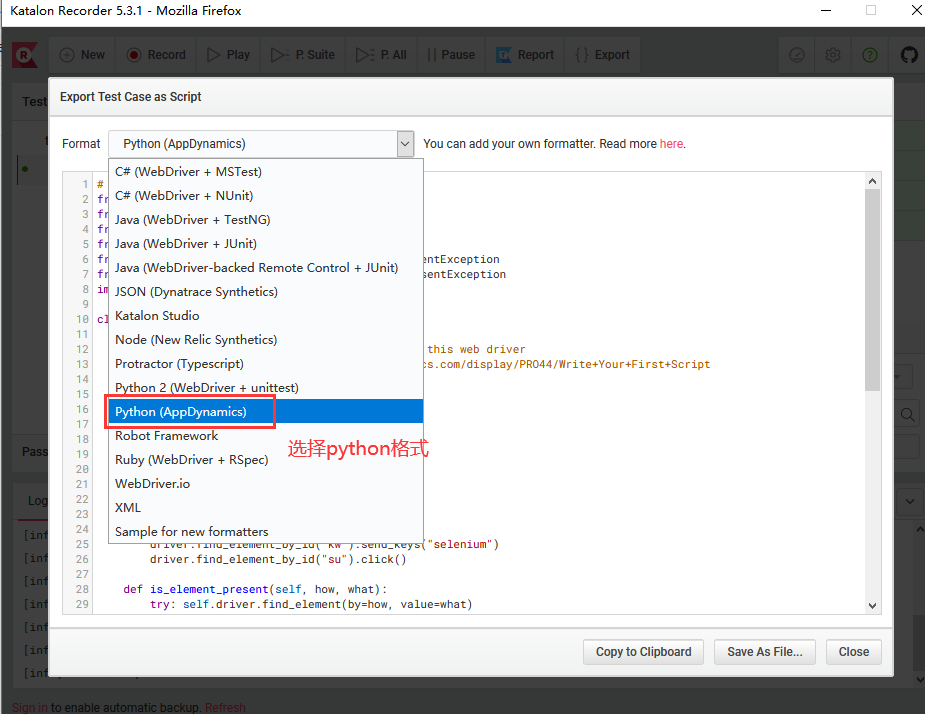 Katalon Recorder插件（替代selenium IDE）使用教程实例_测试搬山人的博客-CSDN博客