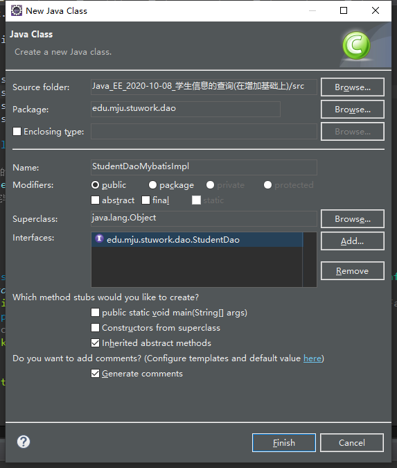 Mybatis实现增加操作（关于学生对象的增删改查的“增”）_mybatis 增加-CSDN博客