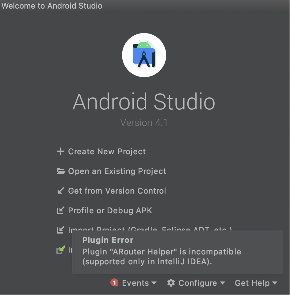 After Mac update Android Studio4.1, the plug-in is gone, and I can’t ...