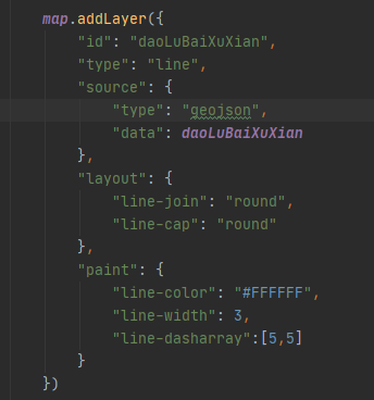 mapbox中加载geojson的线型调整_mapbox line-dasharray-CSDN博客