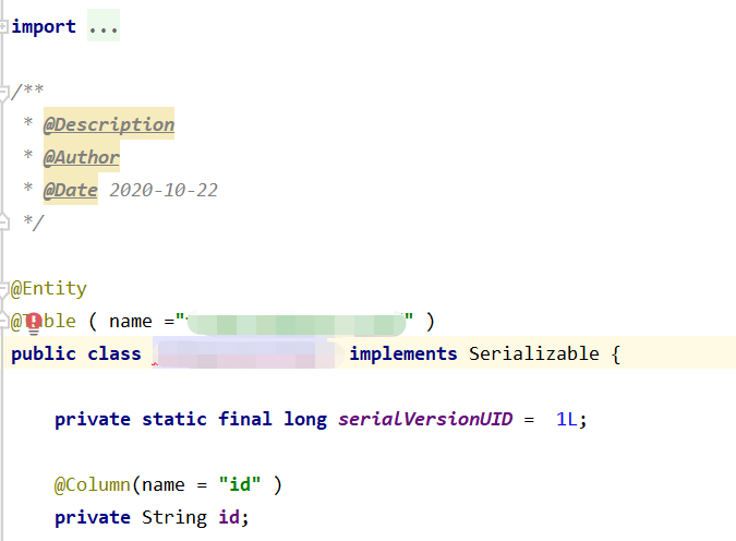 IDEA生成带注解、注释的实体类/自定义Genarate POJOS.groovy_idea 自带功能将字段映射到实体类里包含注释-CSDN博客