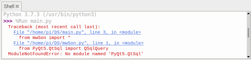 数莓派4B python3+pyqt5环境搭建+PyQt5.Qtsql报错解决_shumeipai pyqt5.qtsql-CSDN博客