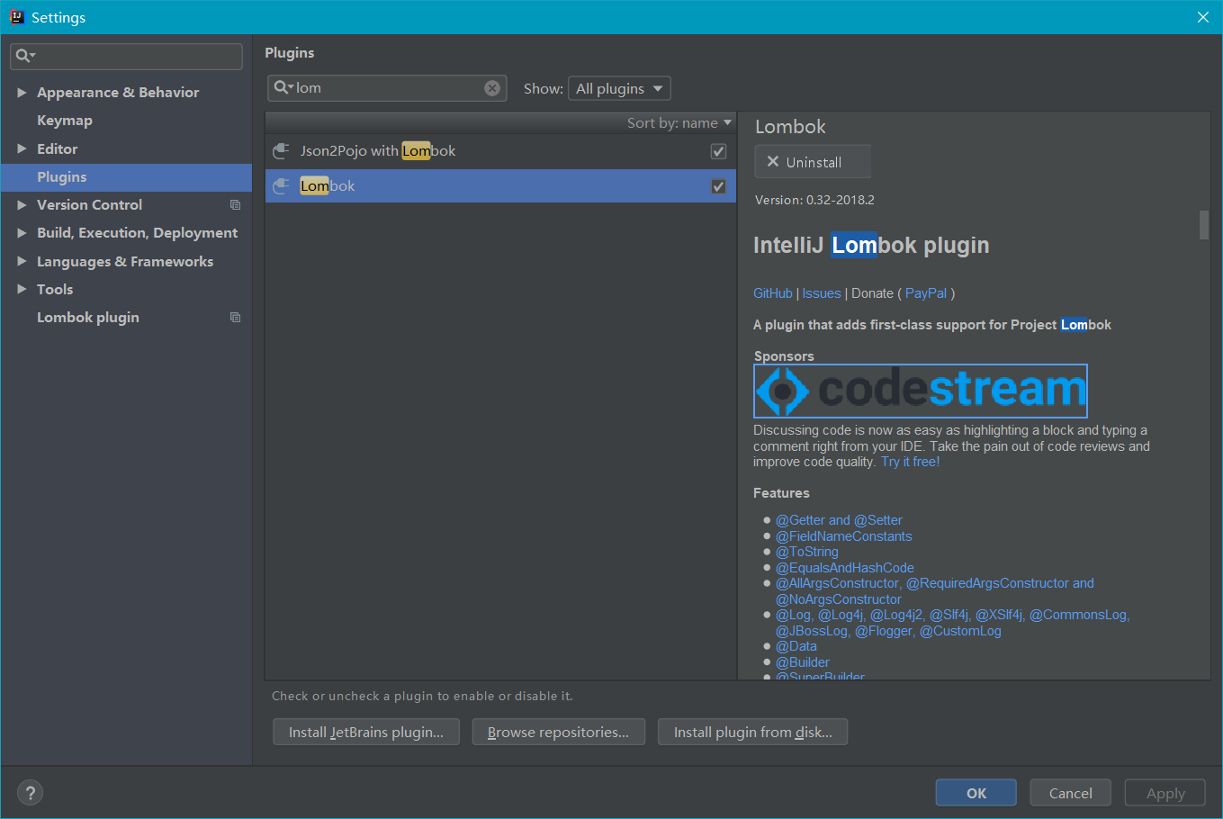 Lombok版本 与 Lombok Plugins版本问题lombok Maven Plugin 版本 Csdn博客 