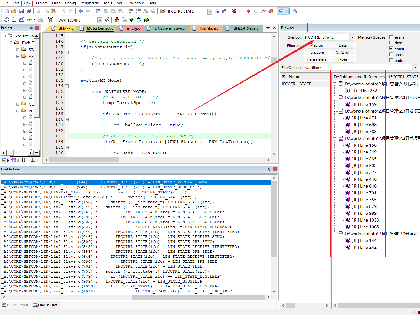 Keil如何查看函数或变量调用---非Ctrl F_keil中怎么查询函数指针在哪里用过-CSDN博客