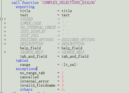 abap系列-如何在自定义屏幕上实现range选择(二）_abap 屏幕上放置range-CSDN博客