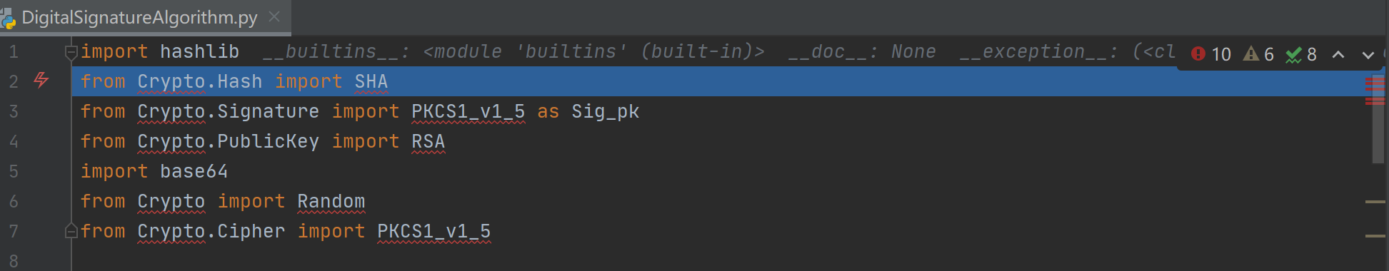 Python3x程序运行出错 Traceback Most Recent Call Lastmodulenotfounderror No Module Named ‘crypto‘解决 