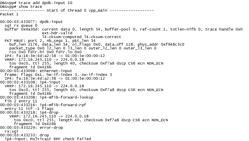 VPP学习(四)VPP trace追踪包 抓包_vpp不支持pcap dispatch-CSDN博客