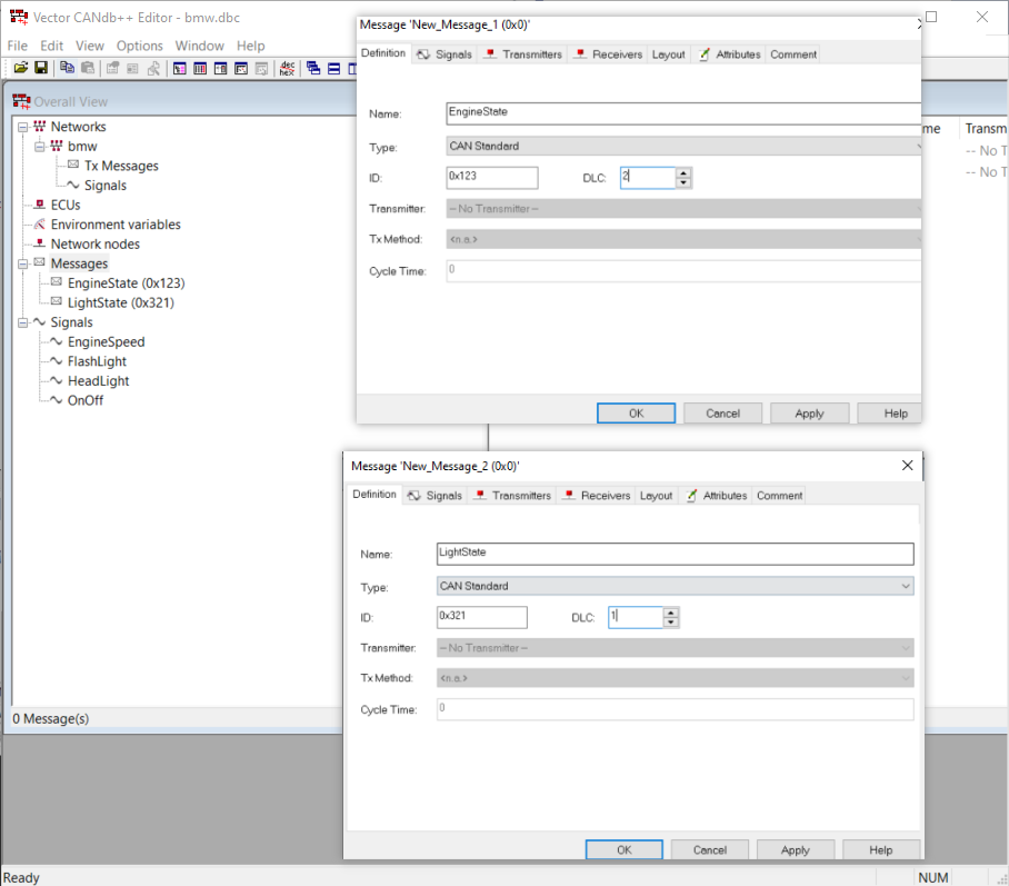 Learn Canoe From Scratch 2 Candb Create Dbc File Programmer Sought