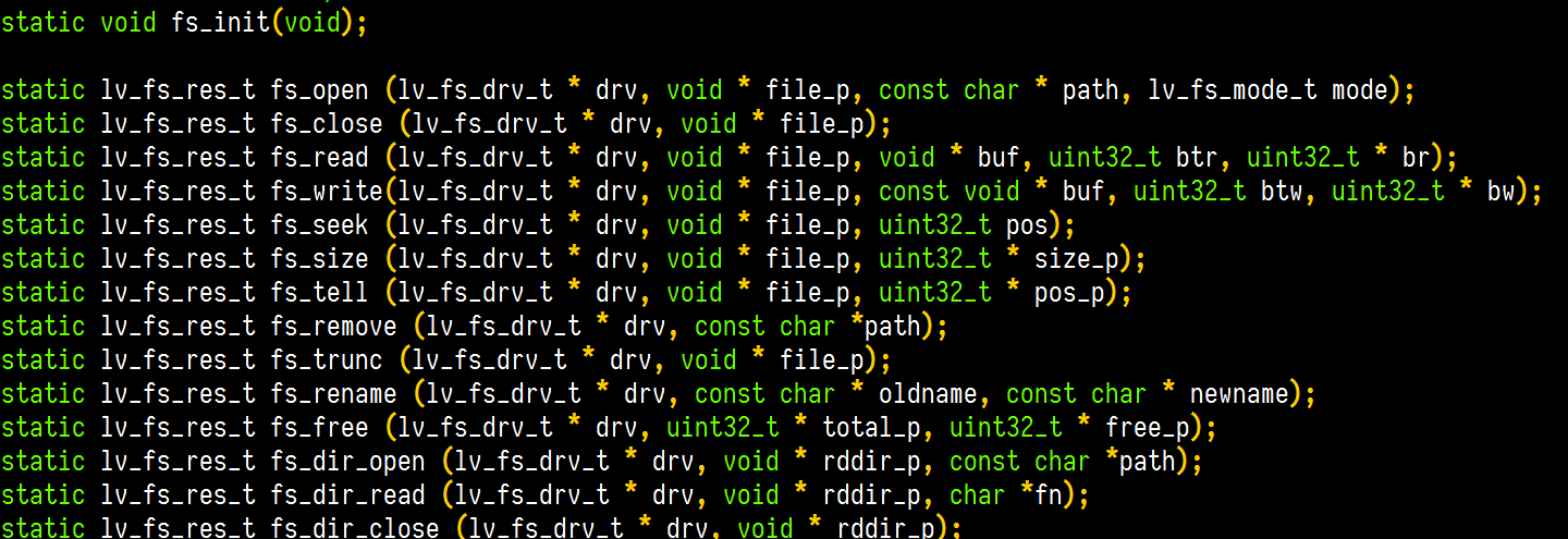 lvgl7.0 porting instructions - Programmer Sought