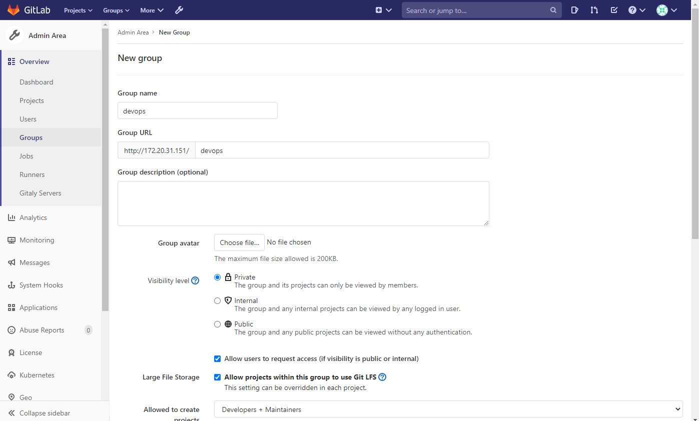 GitLab Admin Area_gitlab的admin area-CSDN博客