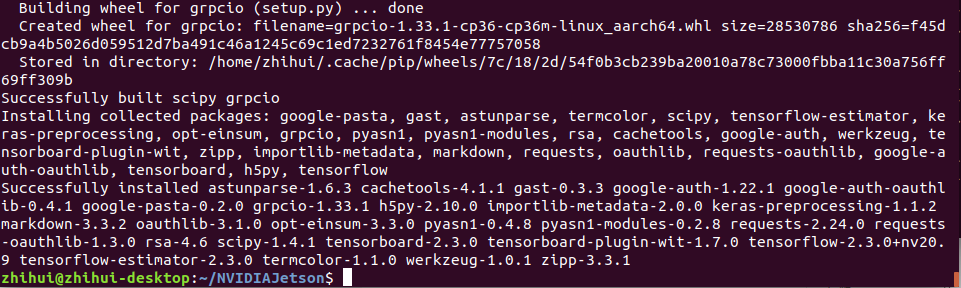 Importing tensorflow on NVIDIA Jetson Xavier NX reports an error: AttributeError: module ‘wrapt ...