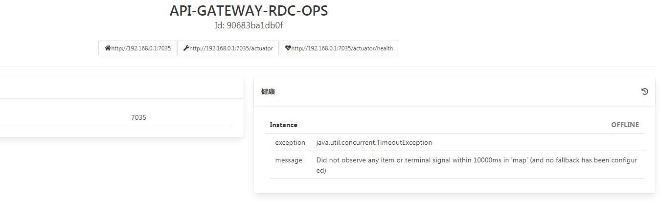 Springbootadmin 显示offline Springboot Admin Offline Csdn博客
