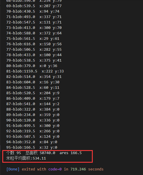 Opencv For Python识别图片中的米粒个数，并计算米粒的面积平均面积python程序 图像自适应阈值化识别图片中小颗粒 Csdn博客 0465
