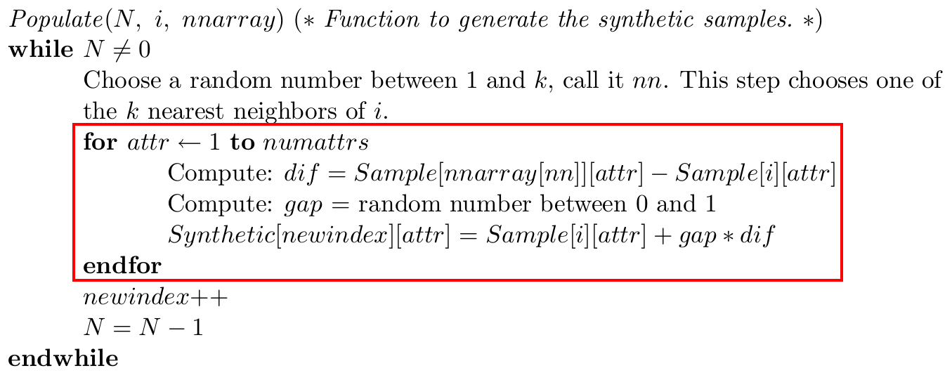 SMOTE算法原理及Python代码实现_Jeff-Chow000的博客-CSDN博客_smote算法python代码