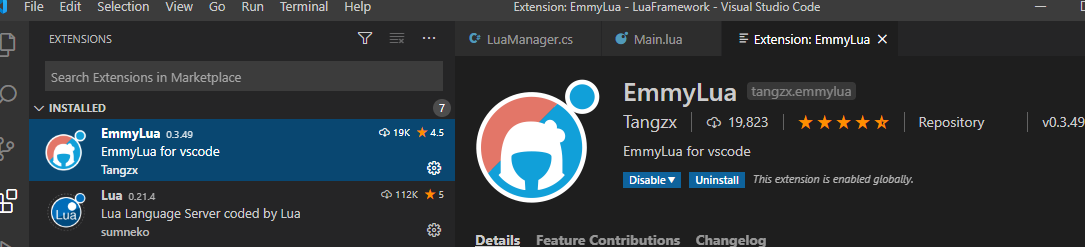 VSCode使用EmmyLua调试Lua代码_vscode emmylua-CSDN博客