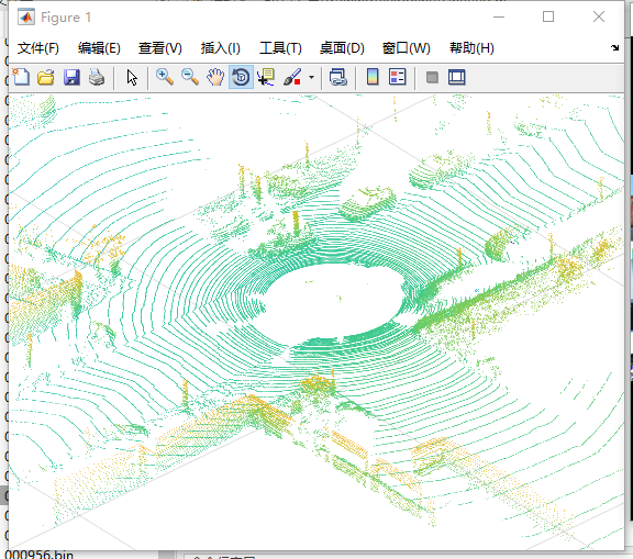 Convert the .bin file in the KITTI data set data_object_velodyne to the standard point cloud ...