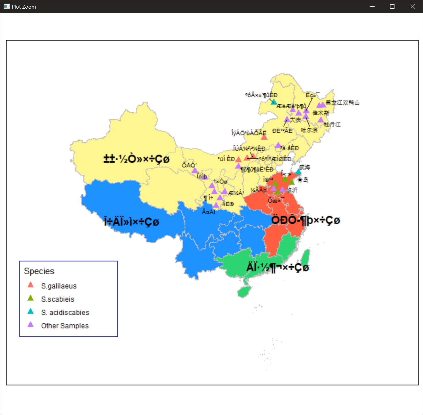 ggplot画中国地图系列_r ggplot中国地图 颜色分类-CSDN博客