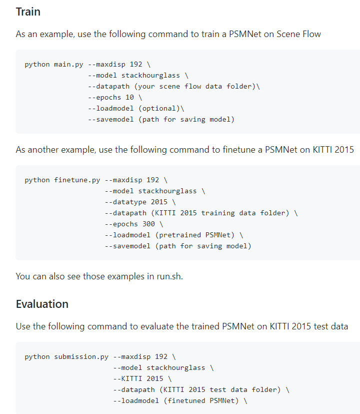 《Pyramid Stereo Matching Network》--PSMNet 测试代码实现 +如何解决GPU内存不足问题_跑通psmnet-CSDN博客