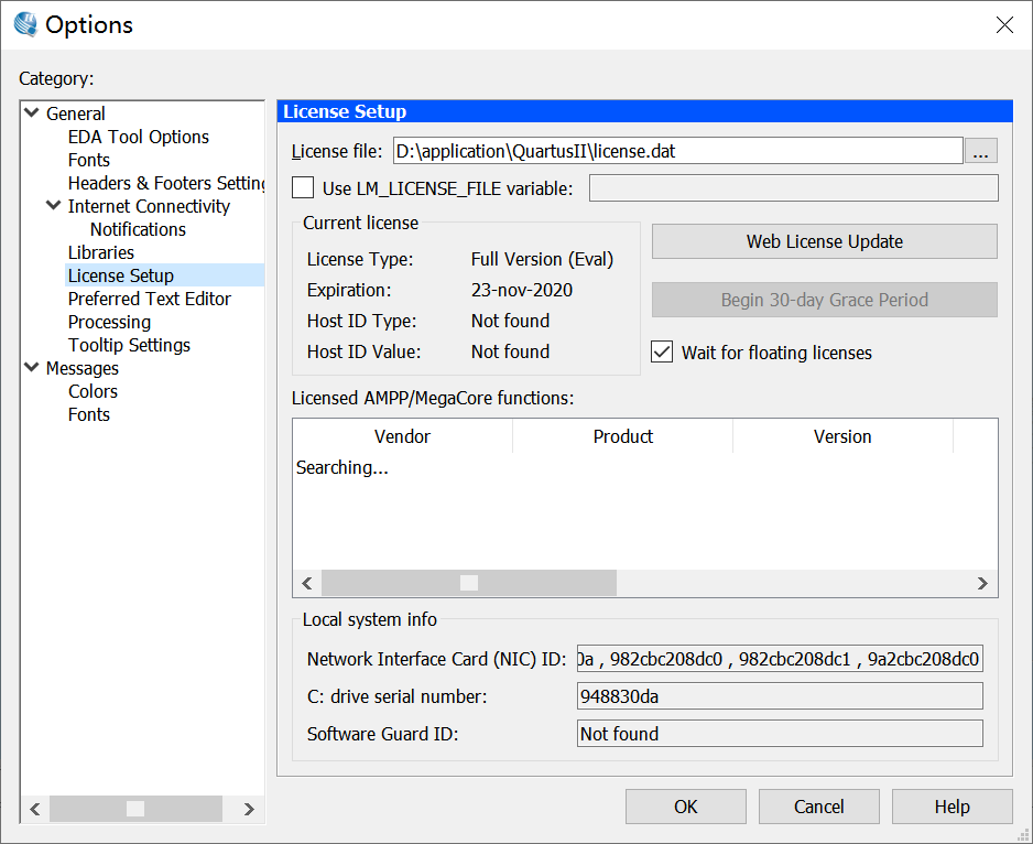 学习日记——Quartus II 13.1安装_quartus为什么有多个nic-CSDN博客