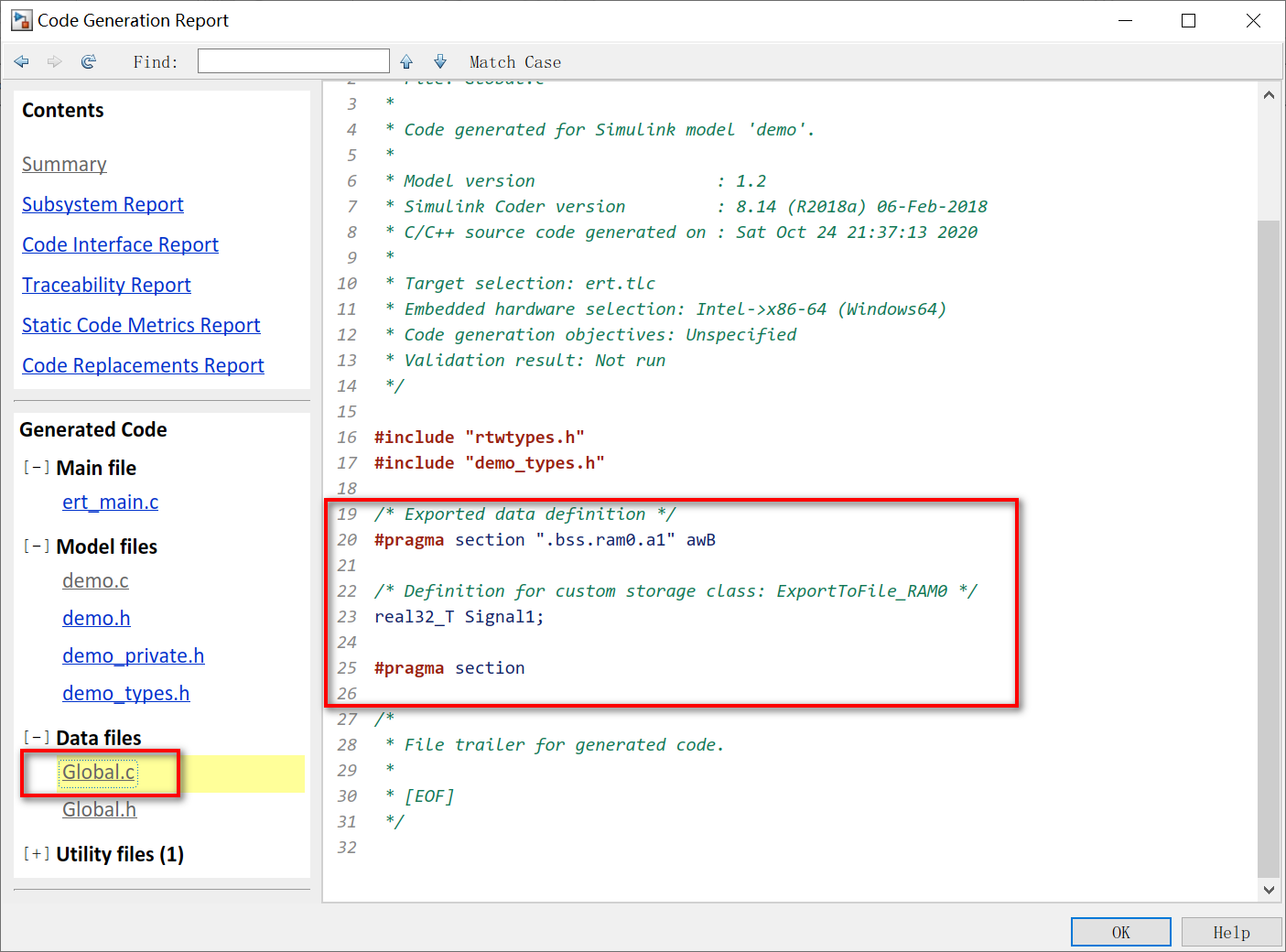 Simulink代码生成： 自定义storage Class配置 Cscdesigner Csdn博客
