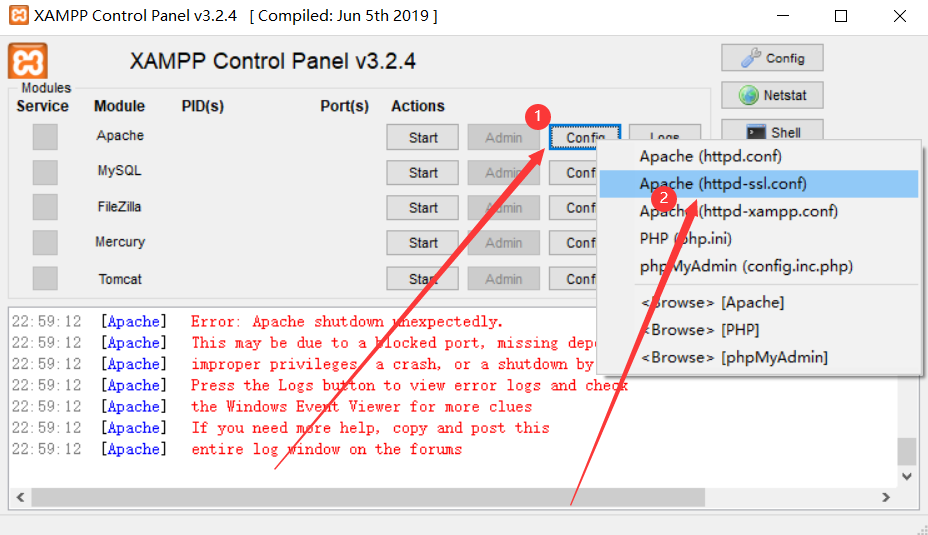 使用XAMPP搭建本地服务器并运行第一个php文件 - MaskCao - 博客园