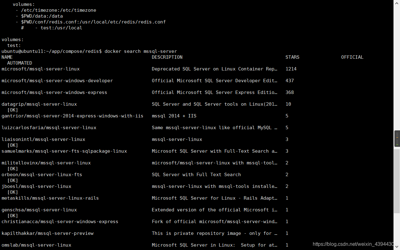 使用docker Compose搭建sqlserver库dockers Comp搭建sql Server Csdn博客 5069
