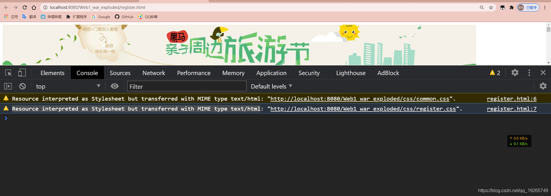 Html CSS Resource Interpreted As Stylesheet But Transferred With html-css-resource-interpreted-as-stylesheet-but-transferred-with