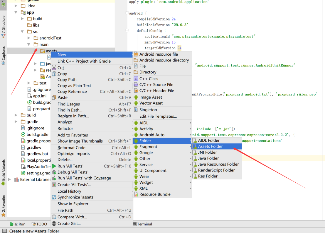 android studio在assets文件夹下使用MediaPlayer播放Mp3音乐_android 播放assets文件下mp3-CSDN博客