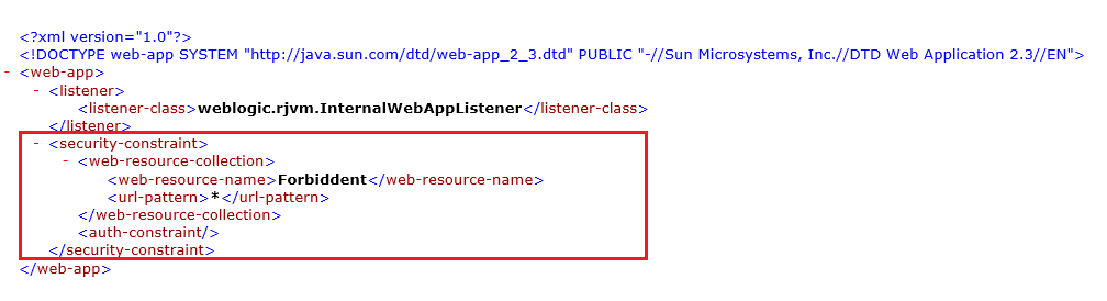 weblogic中间件WLS（bea_wls_internal）组件敏感信息泄露漏洞整改_weblogic 3.3.1web.xml文件信息泄露-CSDN博客