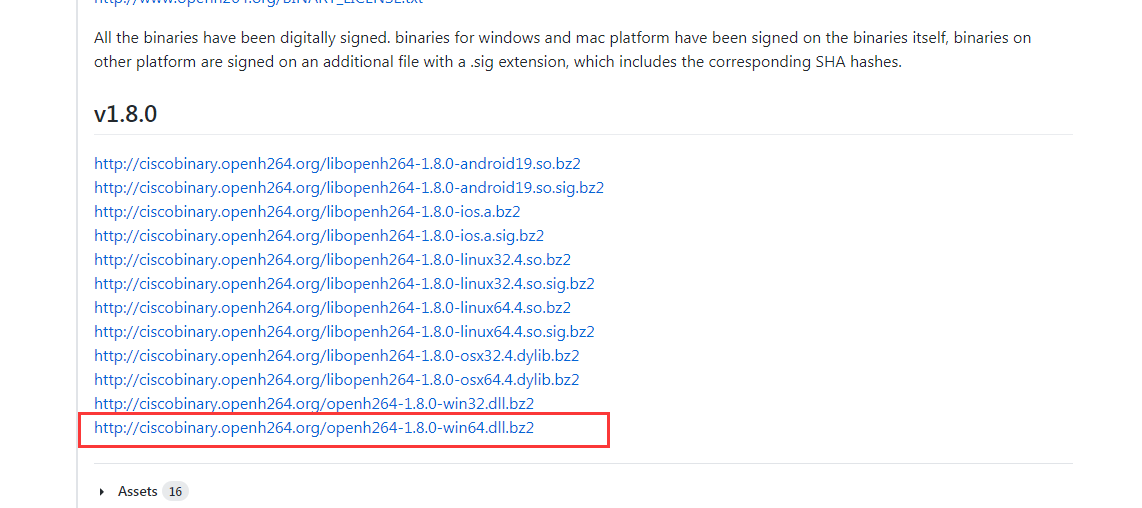 OpenCV视频生成报错 Incorrect library version loaded Could not open codec ‘libopenh264‘: Unspecified ...