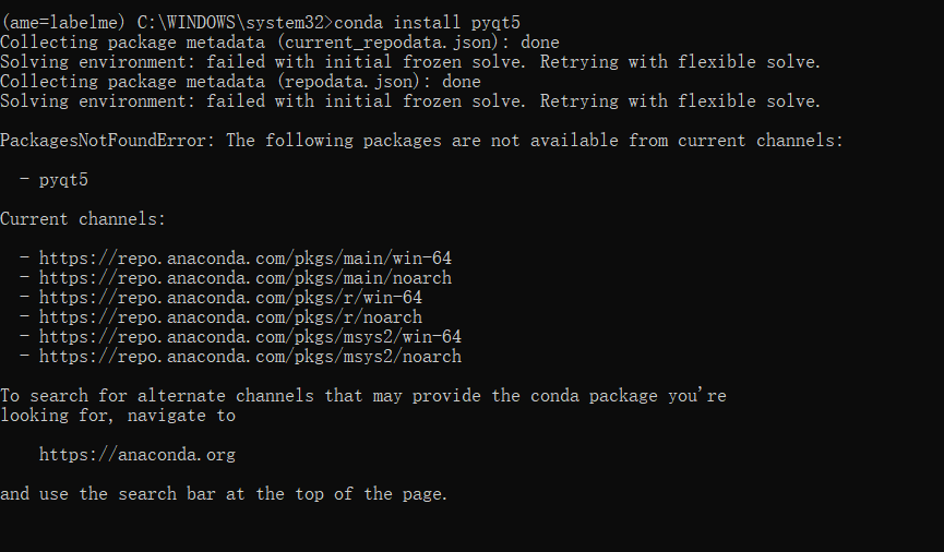 Python安装labelme及could Not Find Conda Environment Labelme解决办法 灰信网(软件开发博客聚合)