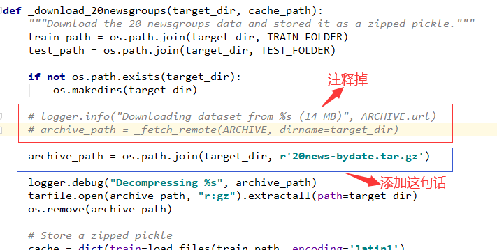 Ways to solve the problem of slow download speed of fetch_20newsgroups ...
