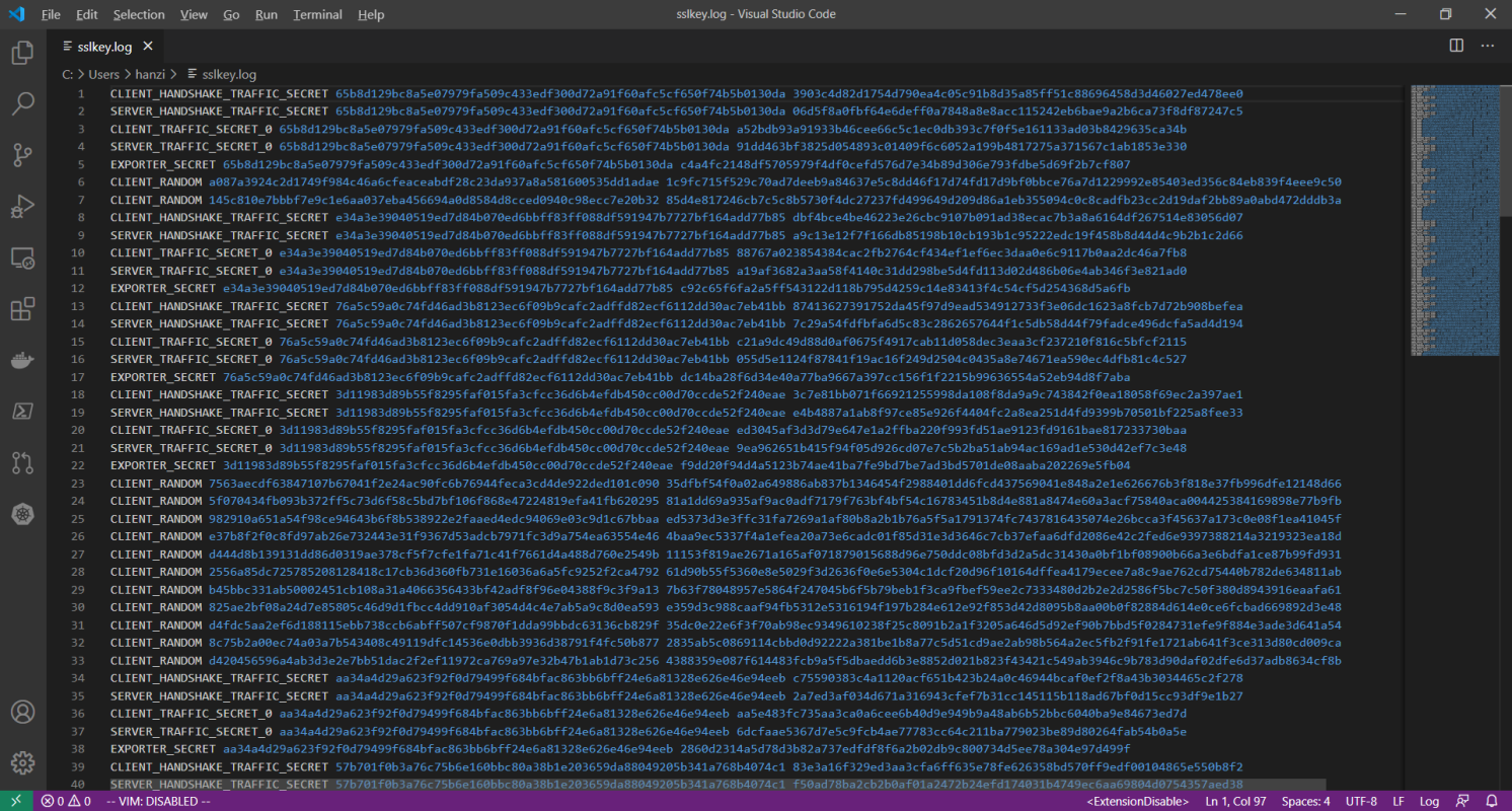 利用 NSS Key Log 解密 HTTPS_wireshark 导入 nss key log-CSDN博客