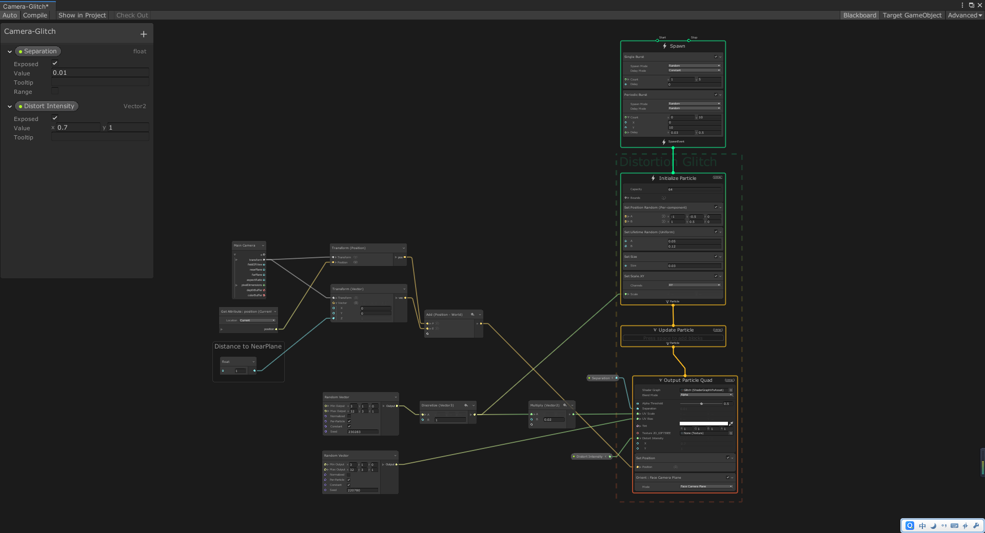 Unity VFX Shader Graph 干扰效果 Camera-Glitch_vfx graph粒子干扰-CSDN博客