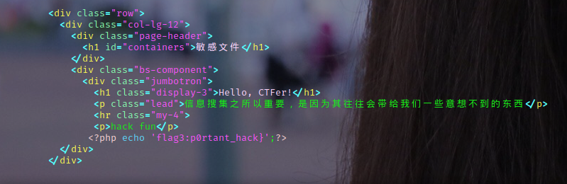 Ctf中的web信息搜集 Csdn博客 