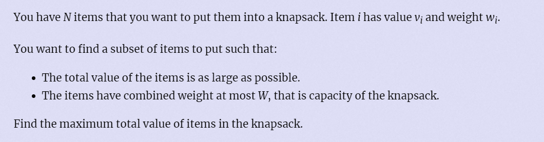 0-1 Knapsack Problem(背包问题)-CSDN博客