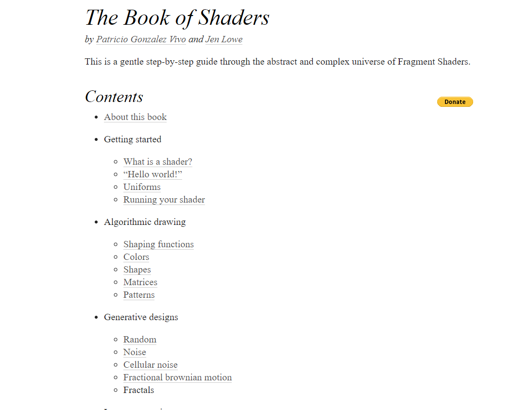 《The Book of Shader》笔记:前言&&VSCode中搭建glsl编写环境-CSDN博客
