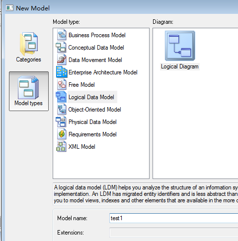 PowerDesigner基本使用 - 创建逻辑数据模型_powerdesigner 逻辑模型-CSDN博客