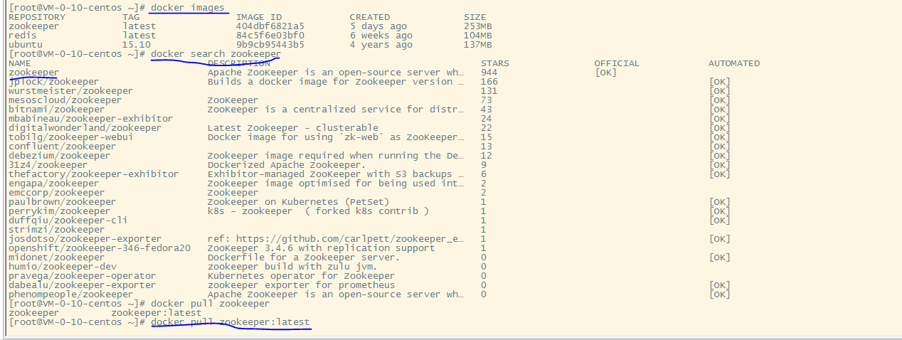 Docker installation Zookeeper stand-alone deployment - Programmer Sought