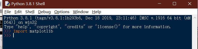 【环境配置】python+matplotlib简单安装教程_python idel怎么安装matplotlib-CSDN博客