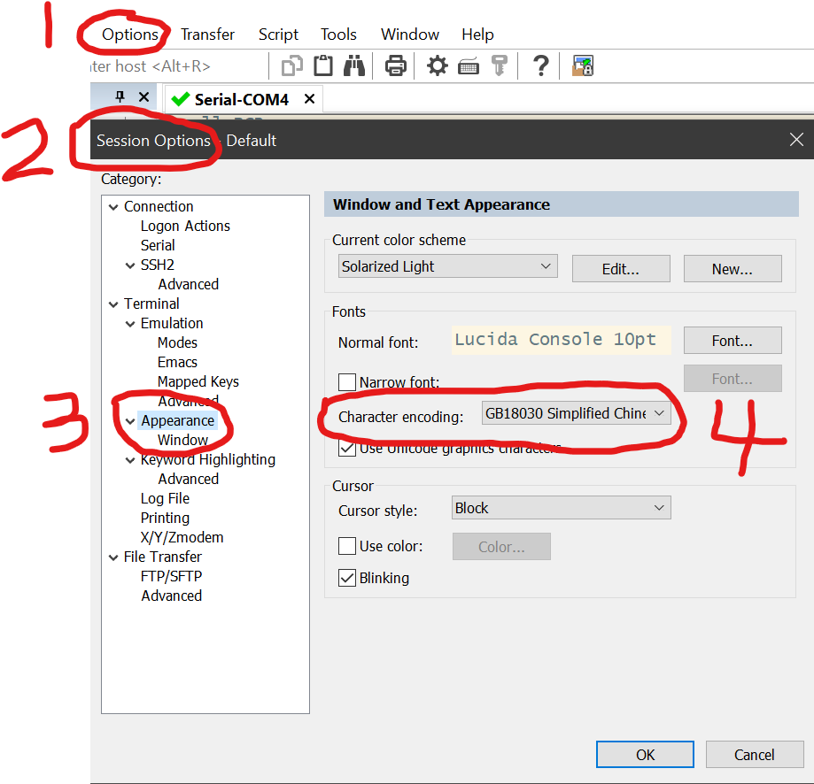 SecureCRT简单设置_securecrt 存储16进制-CSDN博客
