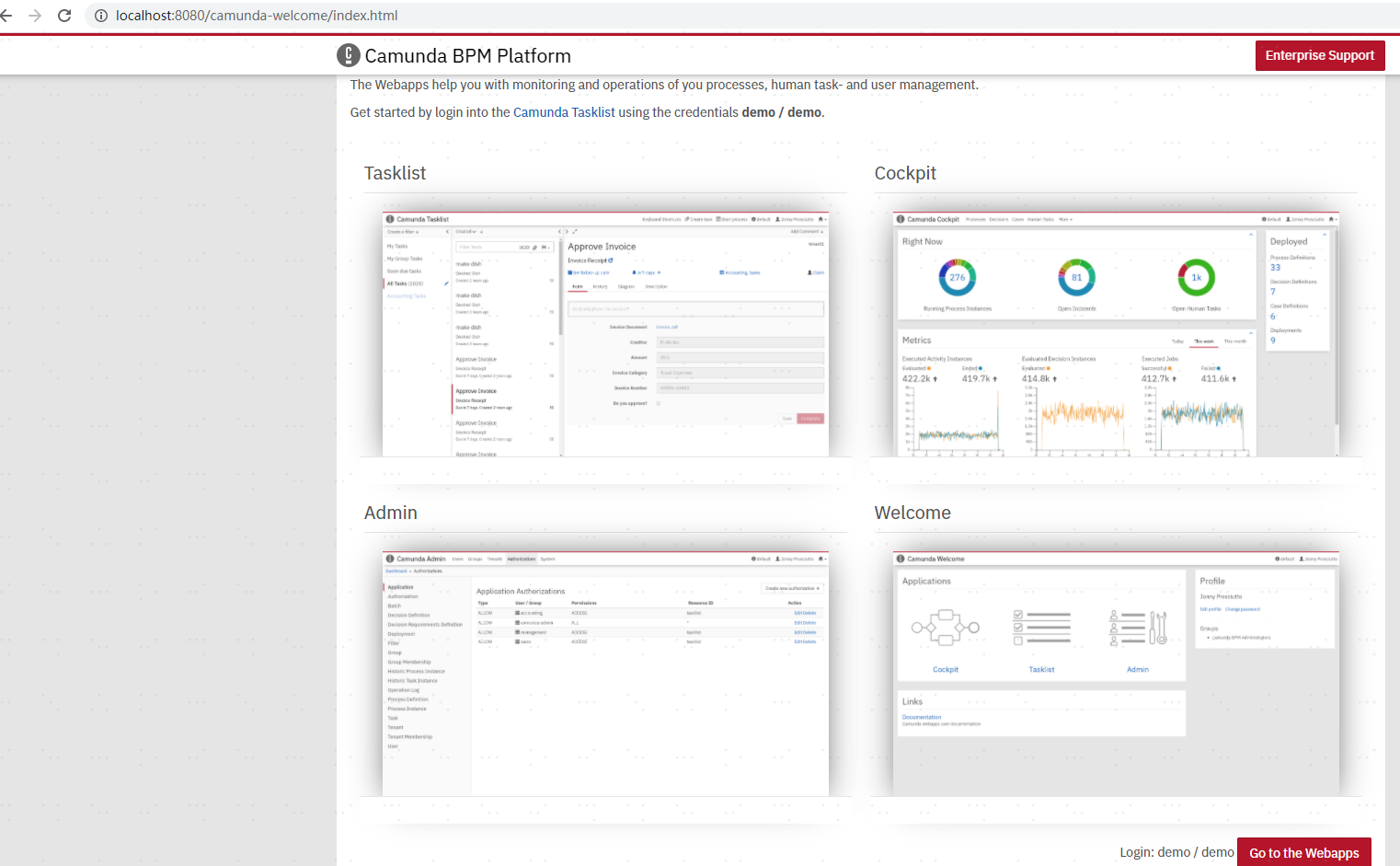 camunda 7.14 Camunda BPM Platform 和Camunda Modeler快速入门_camunda 7.14.6 ...